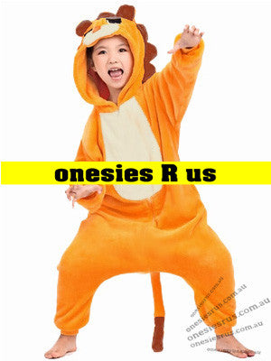 Kids Lion Onesie – Onesies R Us | Animal Onesies, Kigurimi, Onesies ...