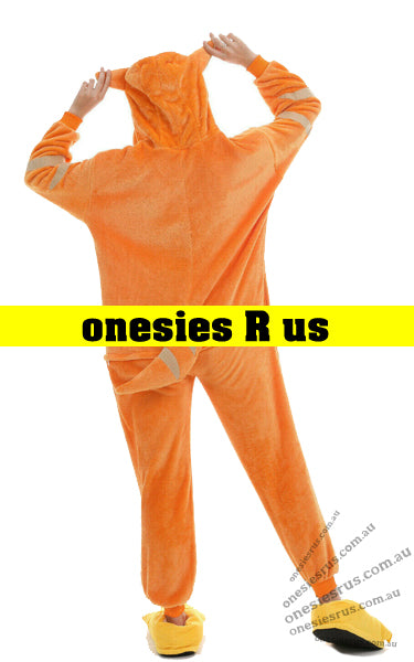 Cat (Orange) Onesie – Onesies R Us | Animal Onesies, Kigurimi, Onesies ...